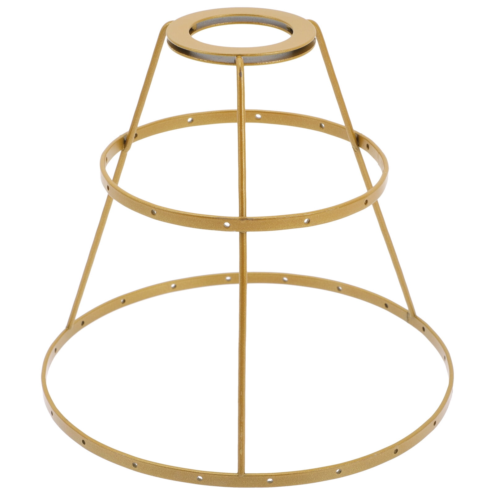 HOMOBABE Metal Lampshade Holder Conical Shape 1Set 7.1x6.3in For Desk ...