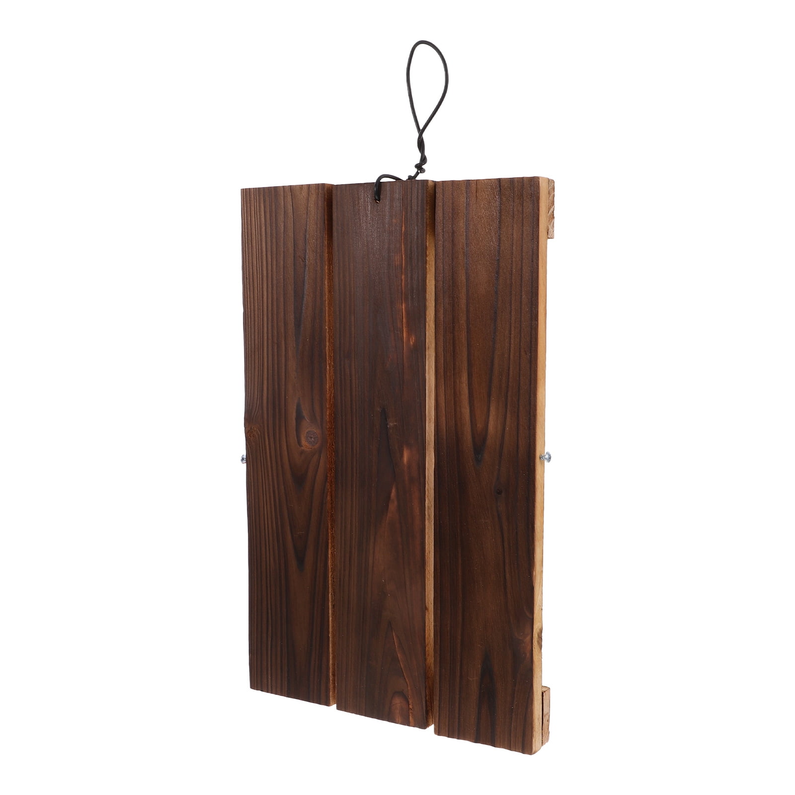 HOMOBABE Rectangular Wall Planter 1Pack Brown Wooden Design for Home ...