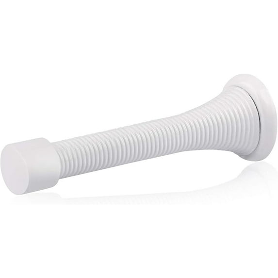 HOMOTEK 12 Pack Black Spring Door Stops,3-1/8" Heavy Duty - Flexible ...