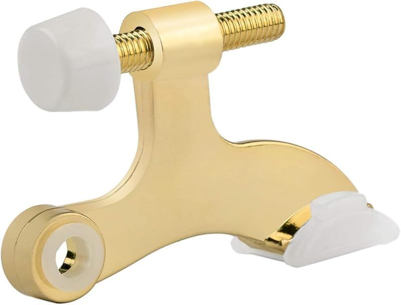 HOMOTEK 8 Pack Hinge Pin Black Door Stopper,Adjustable Deluxe Heavy ...