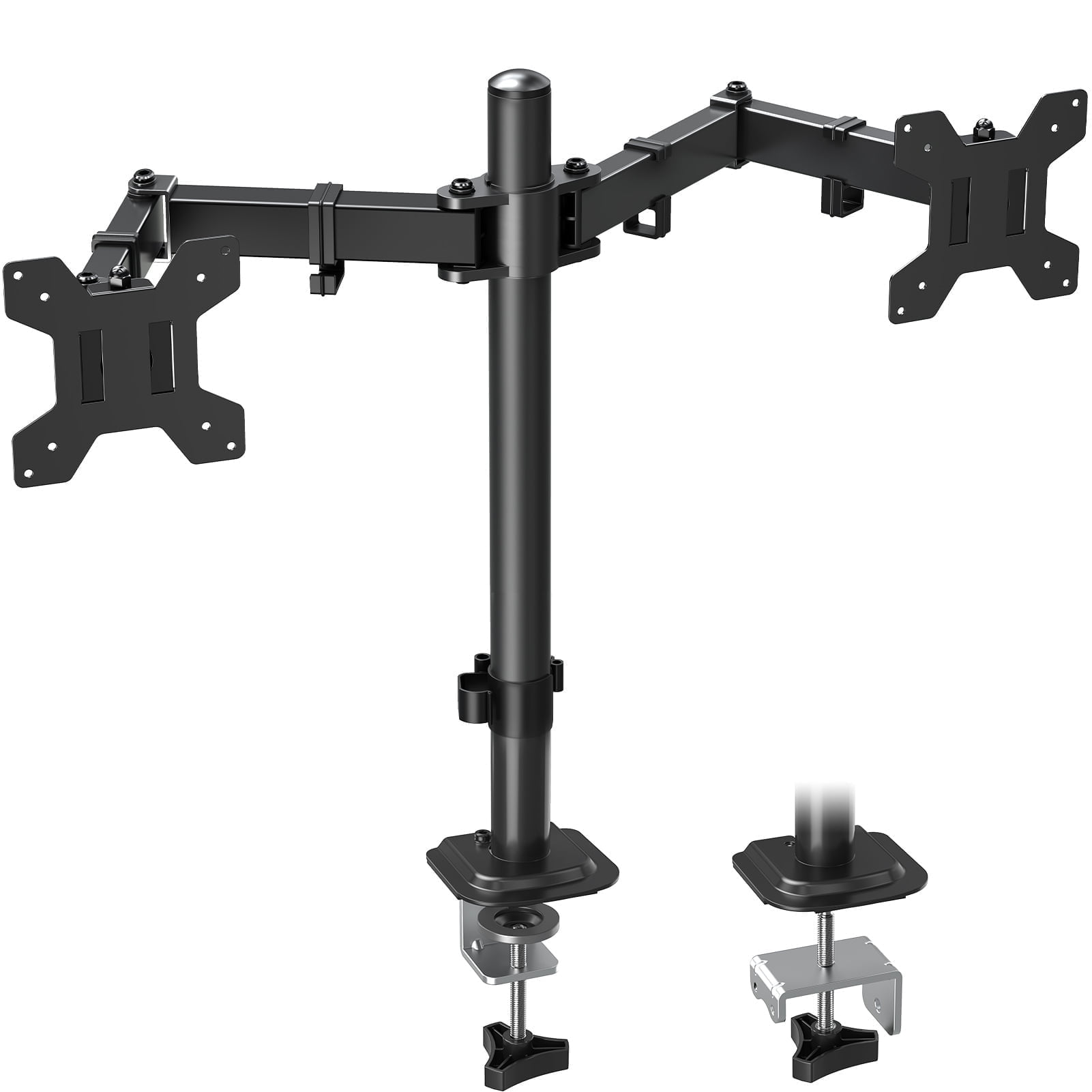 HOMOUNT Dual Monitor Desk Mount for Max 32 Inch,Adjustable Dual Monitor ...