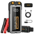 HOMPOW 6000A Power Pack, Jump Starter for All Gas & 12L Diesel ...