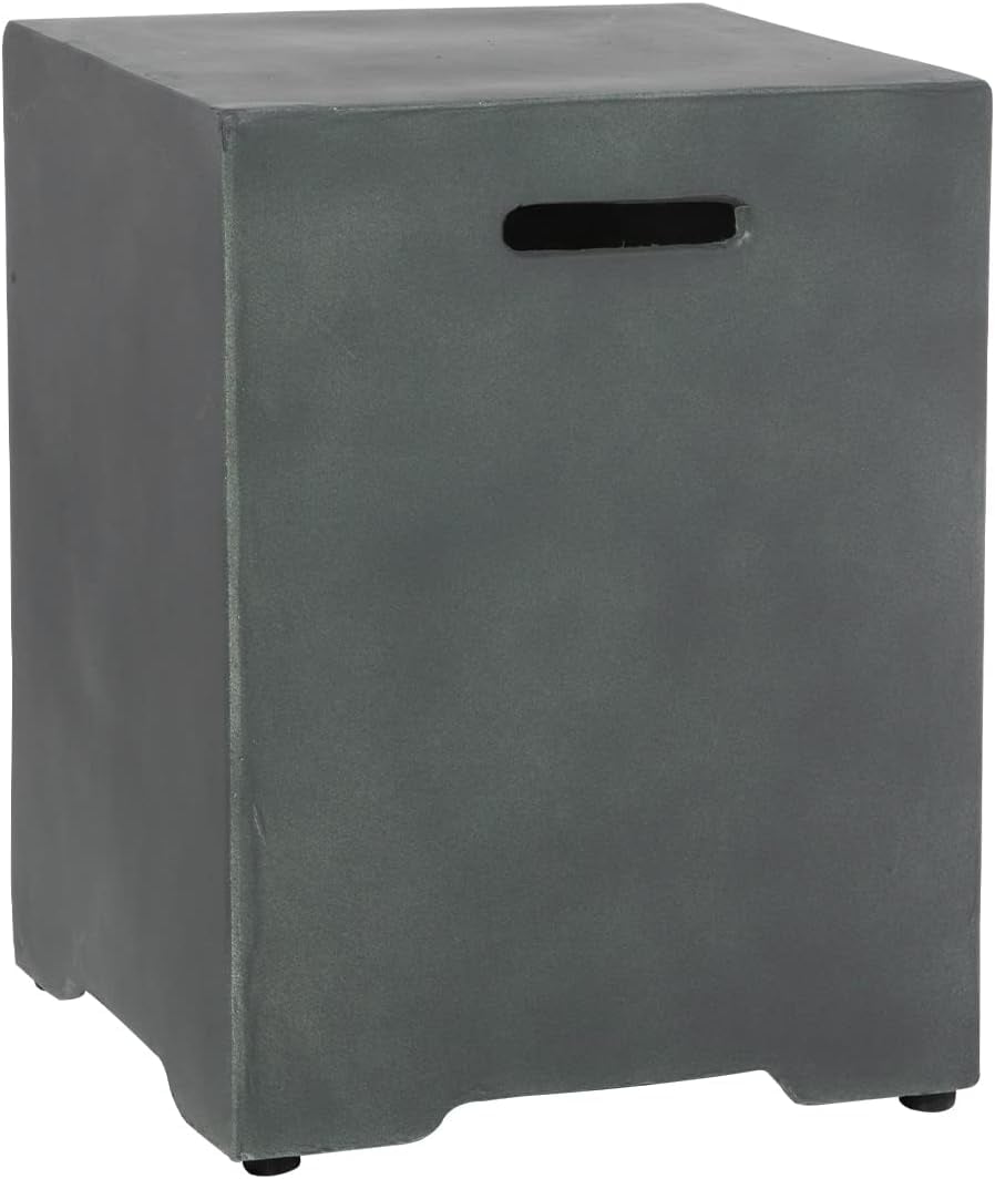 HOMPUS Propane Tank Cover Table 16inch for Fire Table, 20lb Gallon Gas ...