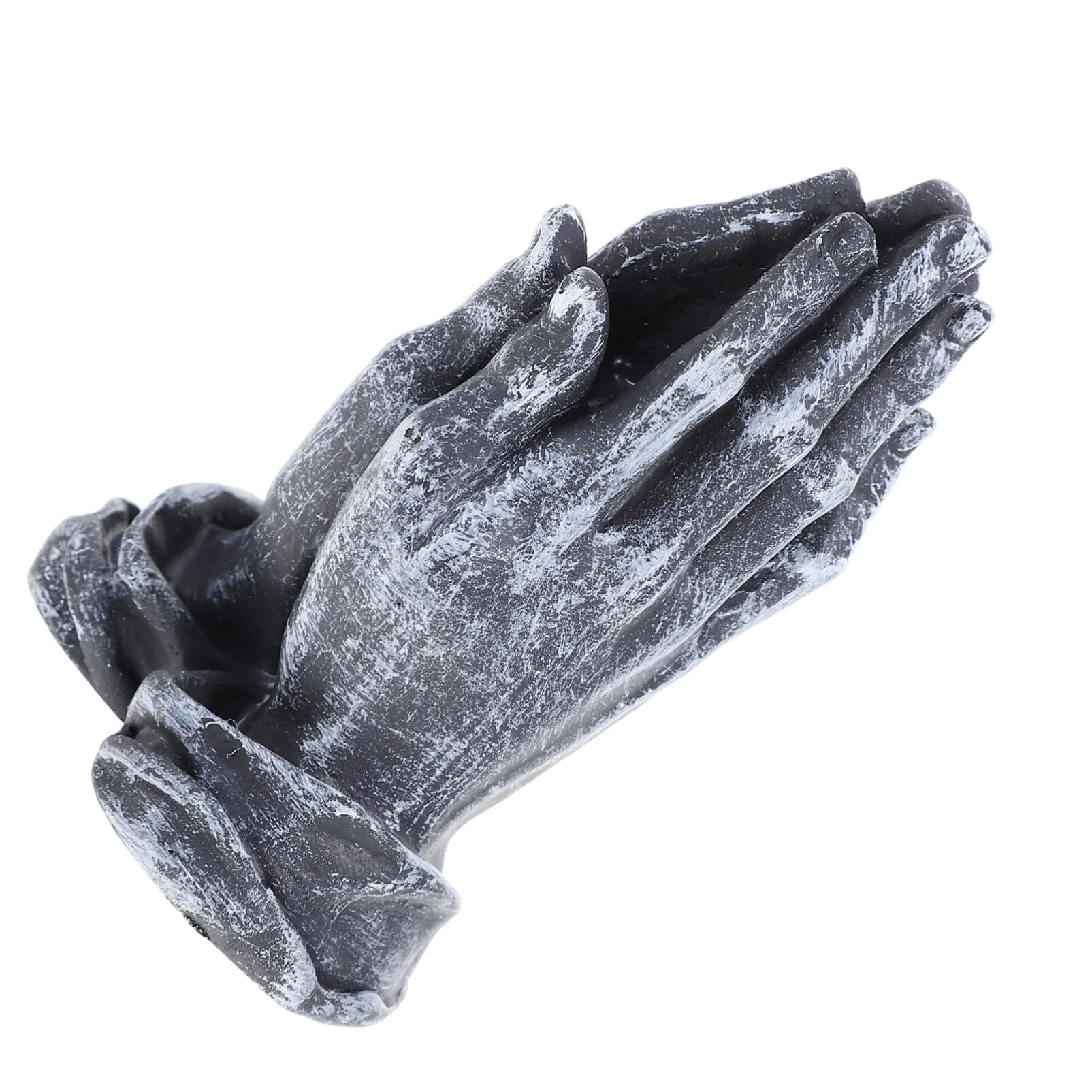 HOMSFOU Home Decor Praying Hands Figurine Resin Worship Hand Statue ...