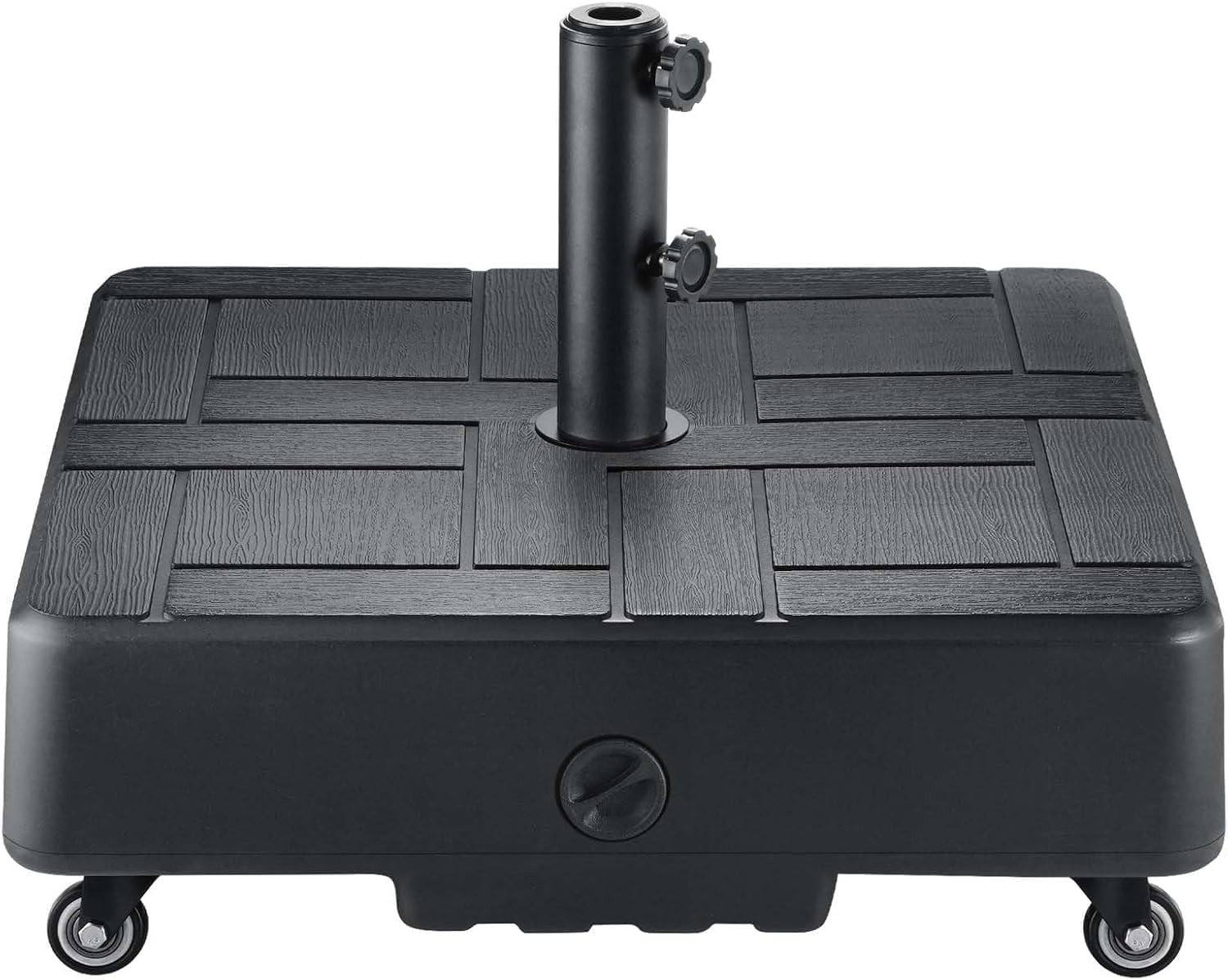 HOMSHADE Patio Umbrella Stand Base with Wheels H13-135lbs Heavy Duty ...