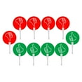 HOMYL 10 Pieces Voting Paddles with Handle Yes No Paddles for Event ...