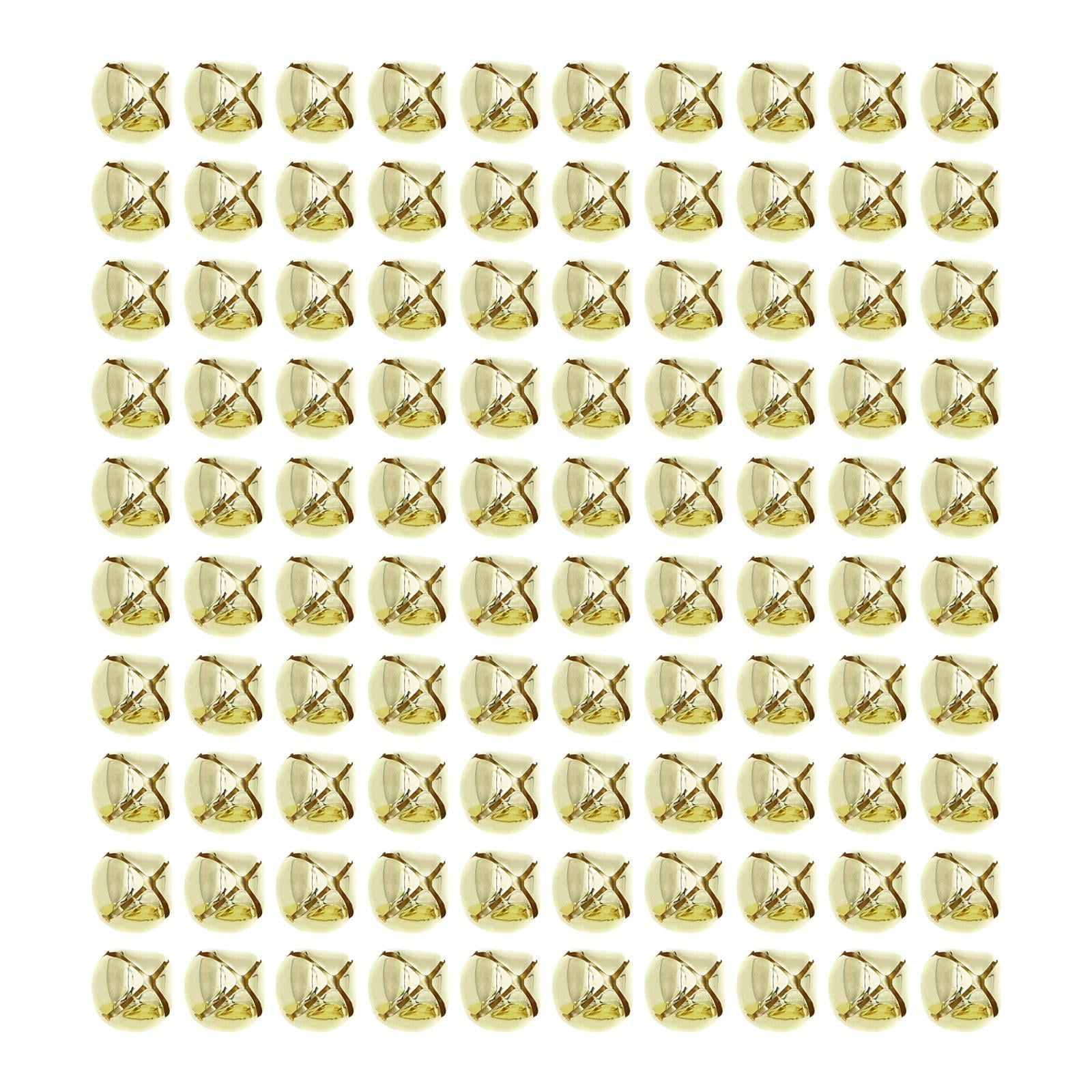 HOMYL 100 Pieces Crafting Bells Crafts Bells for Party Festival Xmas ...