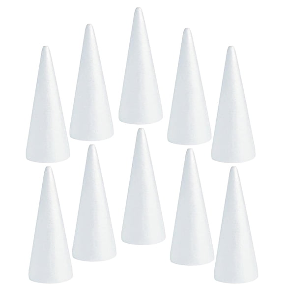 Styrofoam Craft Cones