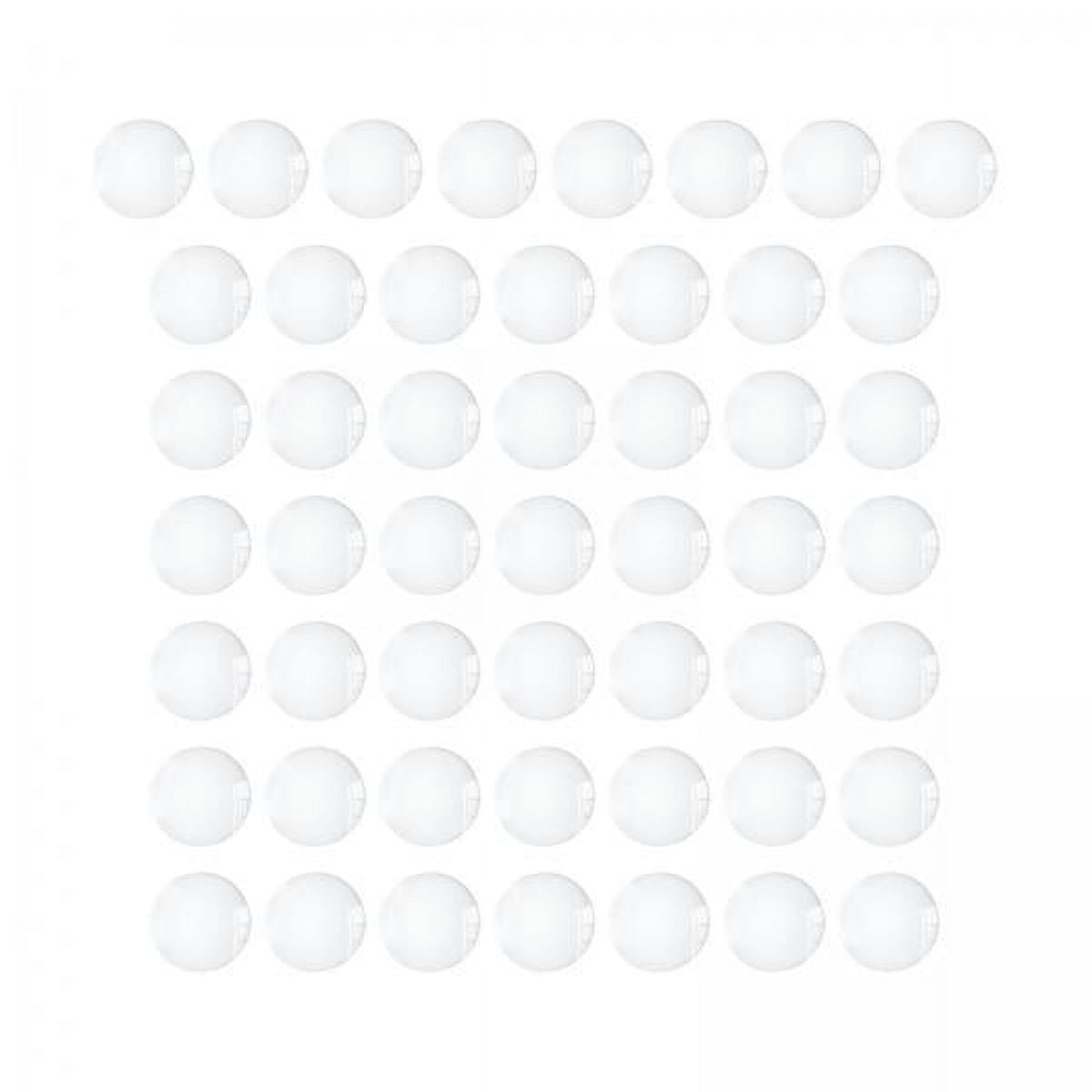 HOMYL 5xHalf Round Flatback for Jewelry Making DIY Crafts Glass ...