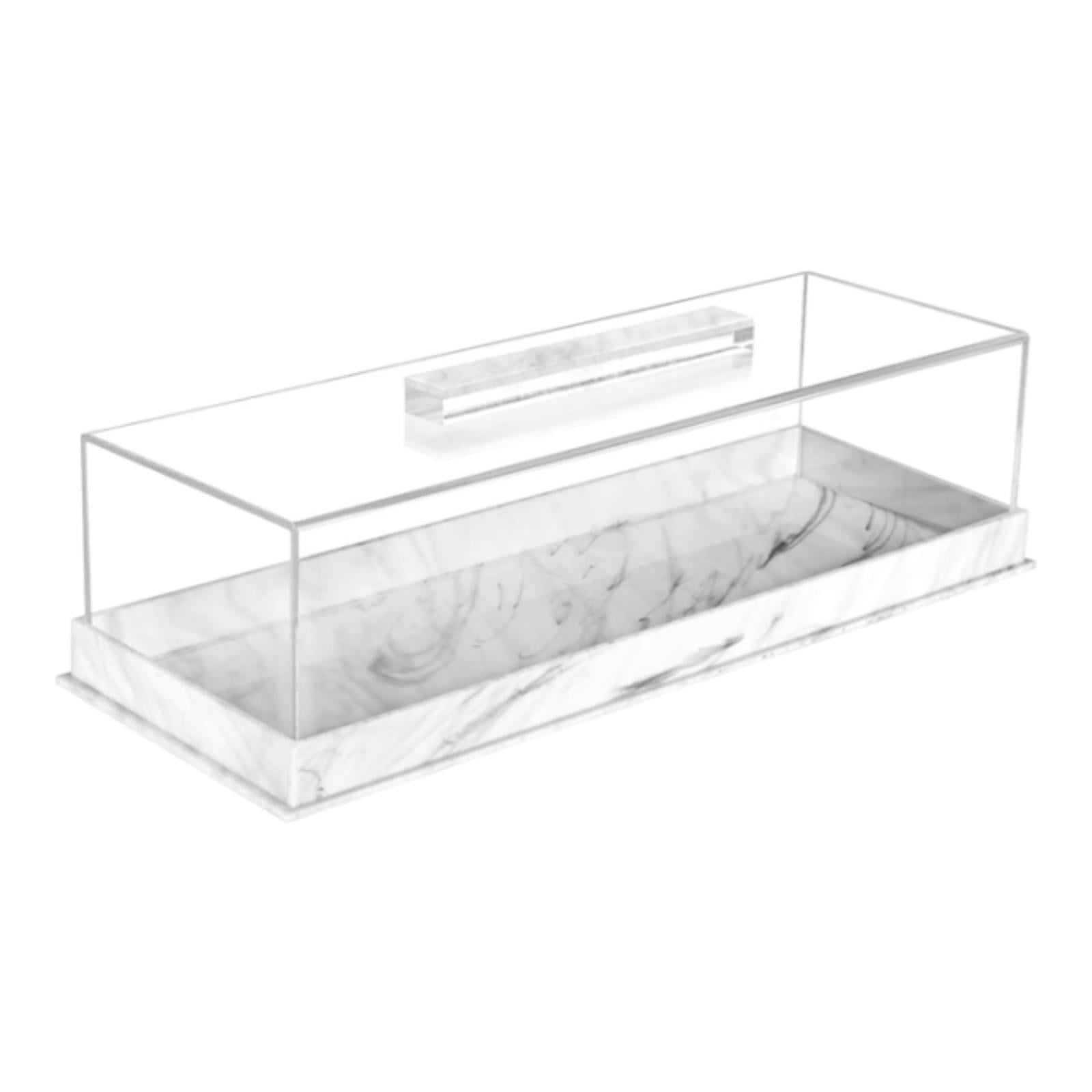 HOMYL Bakery Display Case Rectangular Cake Stand for Weddings Birthday ...