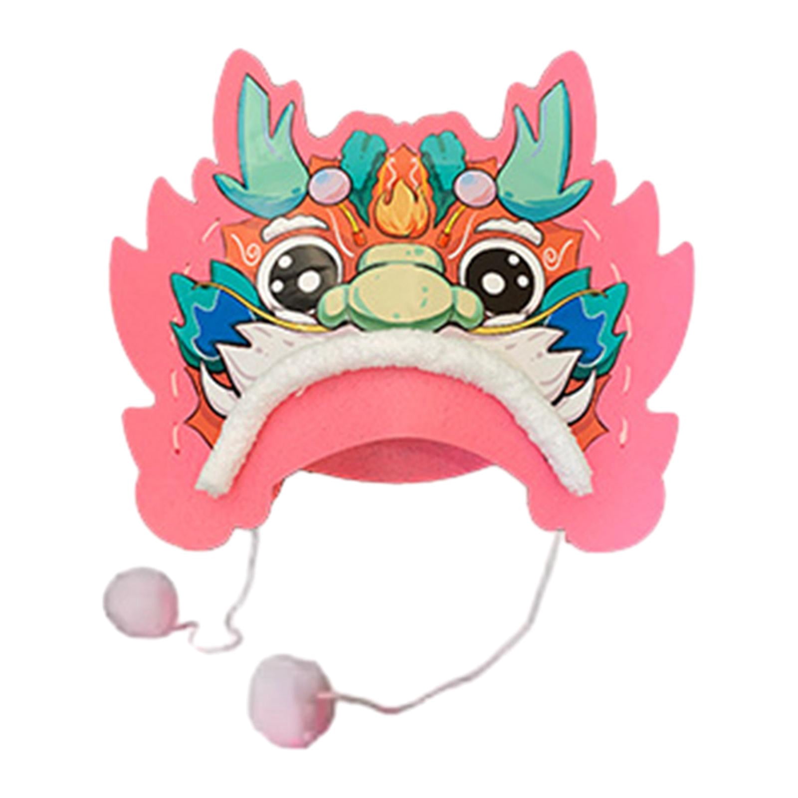 HOMYL Chinese Dragon Hat Cute Year of Dragon Dragon Cap Year of The ...