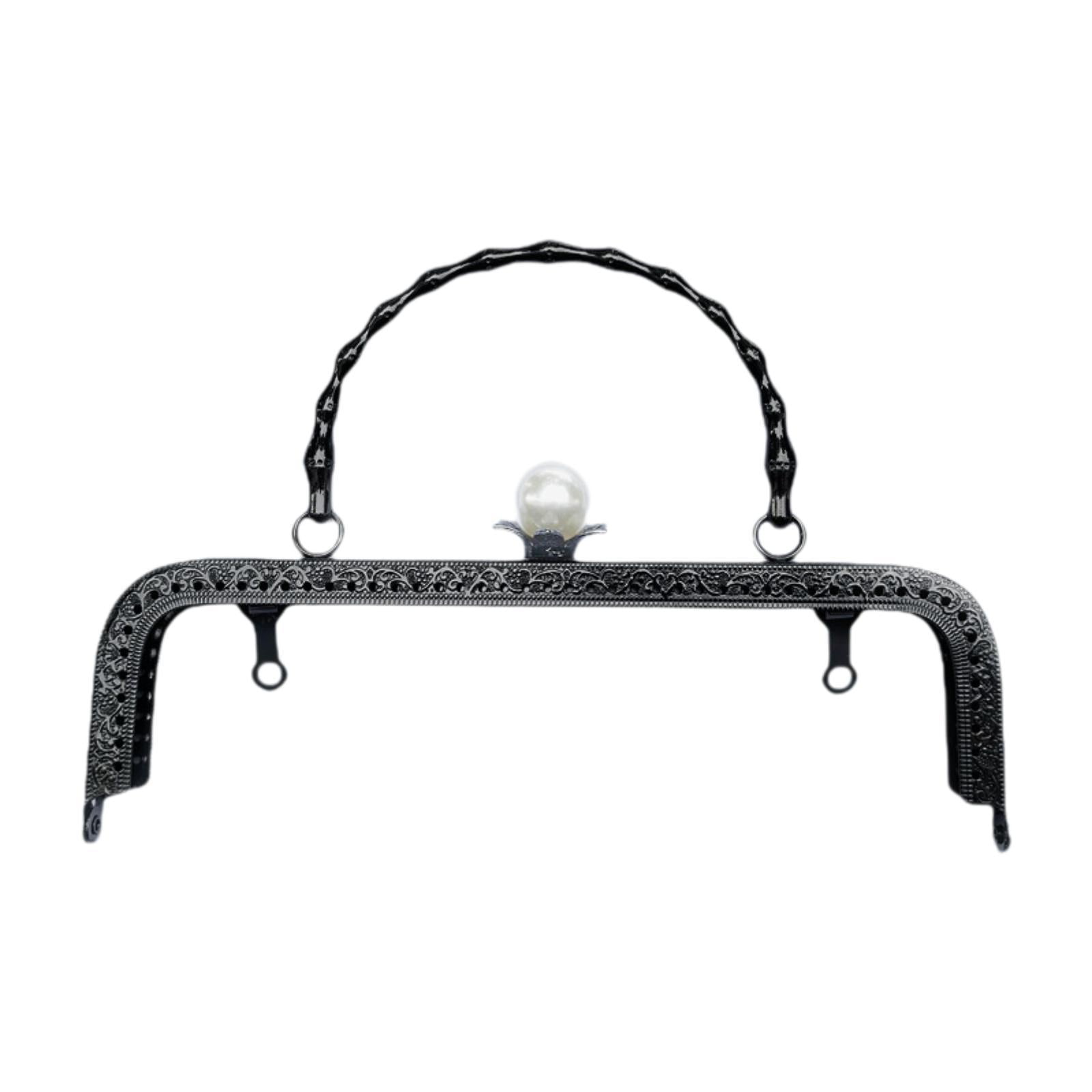 HOMYL Metal Purse Frame Hardware Replacement Purse Clasp Frame Clasp ...