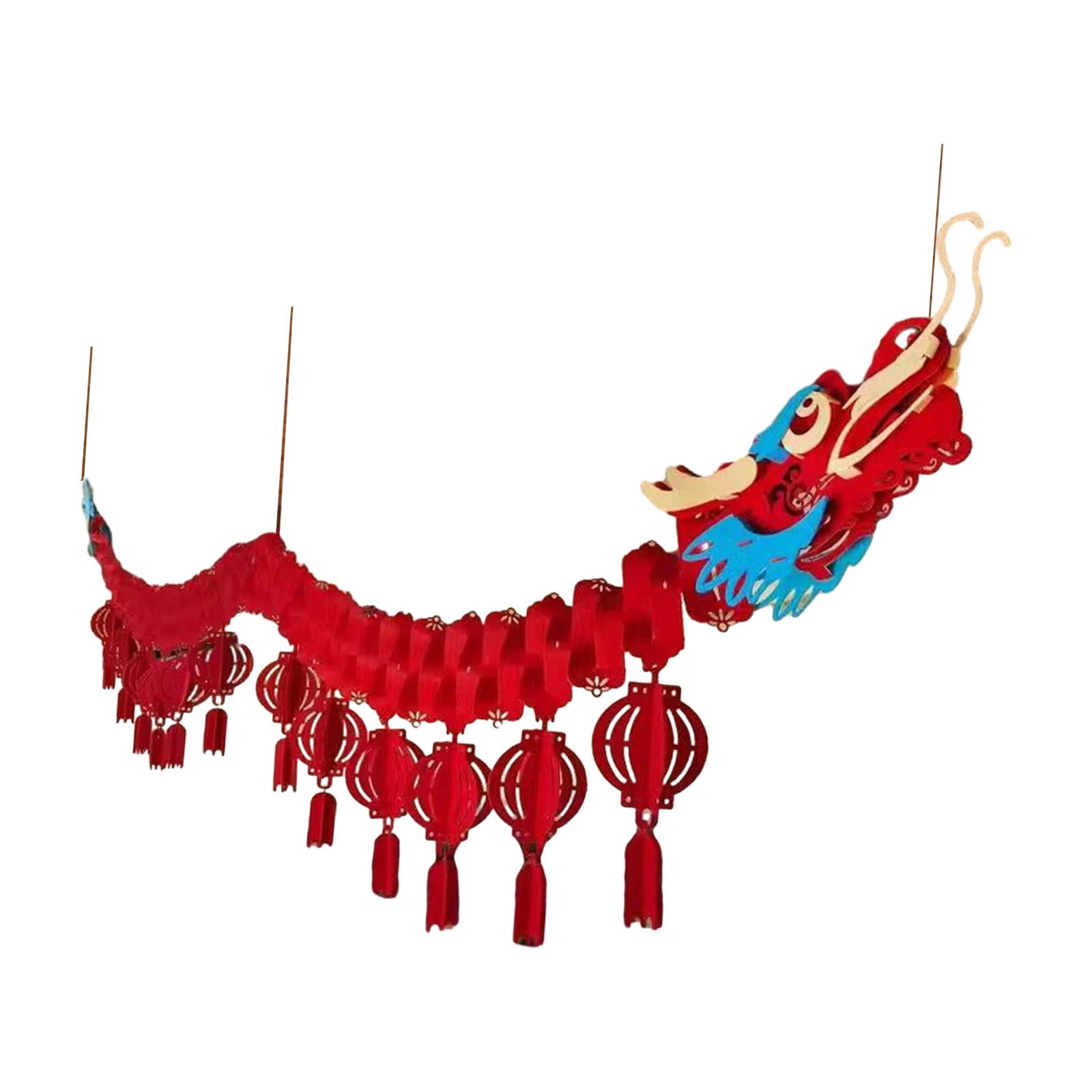 HOMYL New Year Dragon Ceiling Decorations,Chinese Paper Dragon Party ...