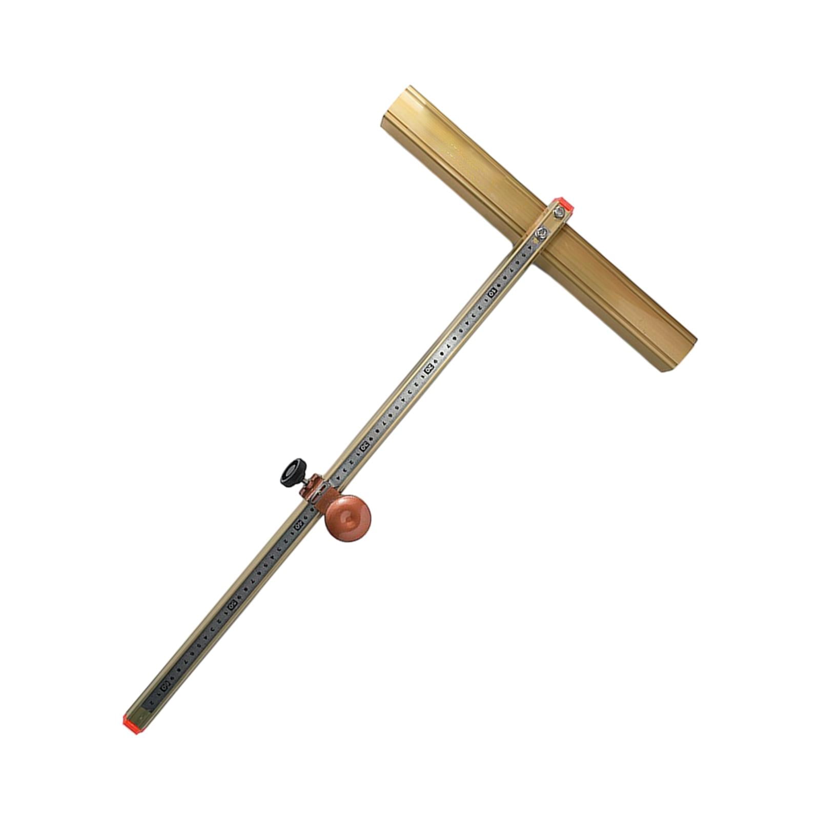 HOMYL T Glass Cutter 60cm Length Manual Hand Tool Professional with ...