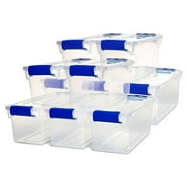 Free Shipping! HOMZ 15.5-Quart Plastic Storage Bins with Latching Lids ...