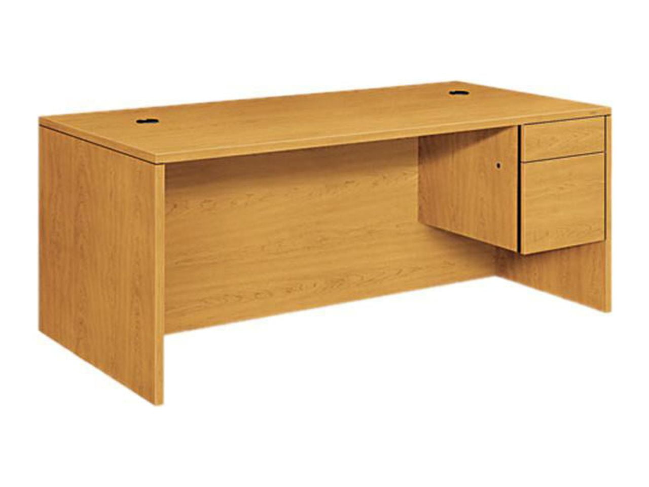 HON 10500 Series Large "L" or "U" Right 3/4-Height Ped Desk 72 x 36 ...