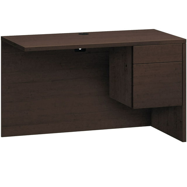 HON 10500 Series Return 1 Box/1 File Drawer 48"W Mocha HON10515RMOMO ...