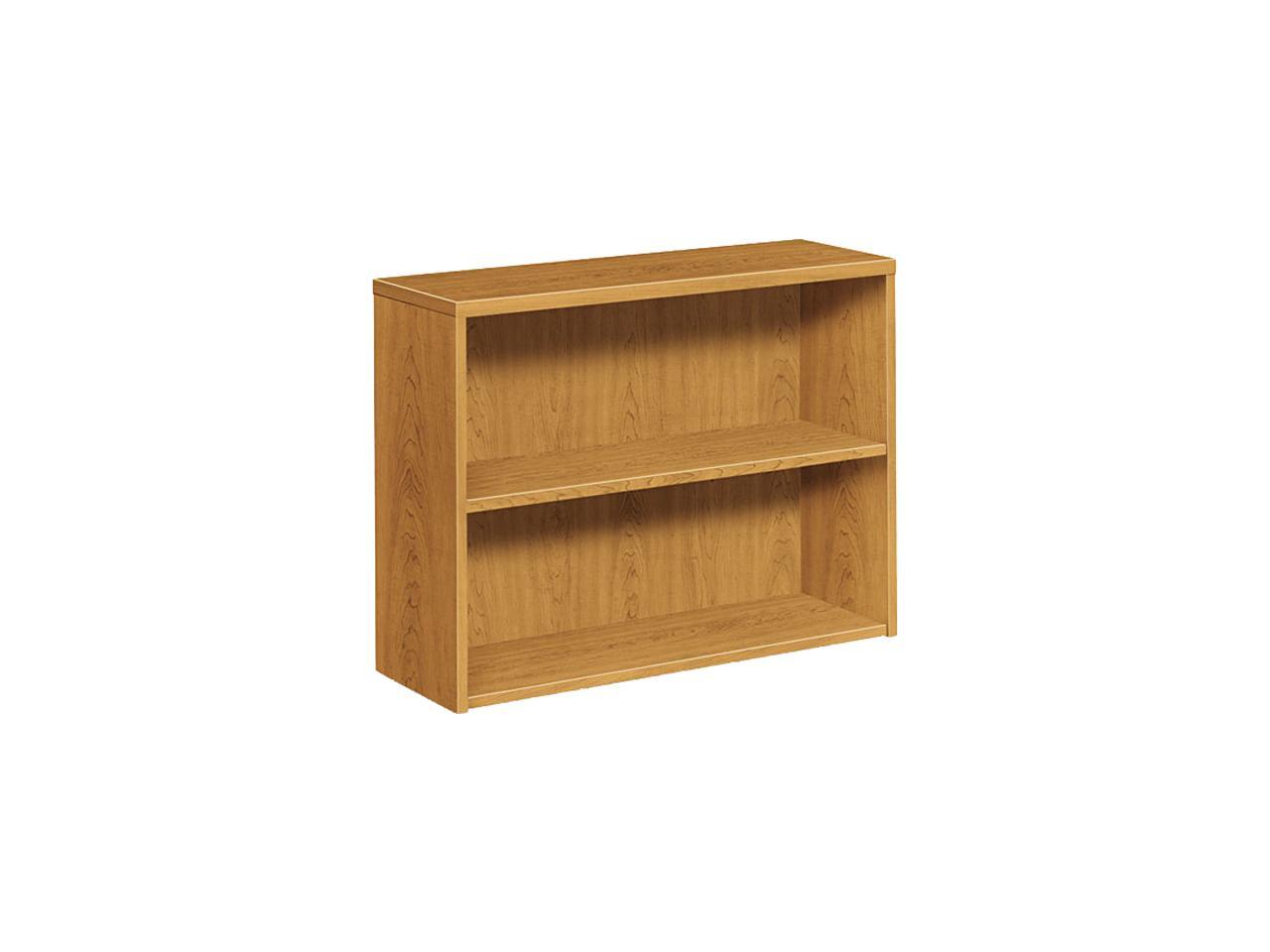 HON 105532CC 10500 Series Bookcase, 2 Shelves, 36w x 13-1/8d x 29-5/8h, Harvest - Walmart.com