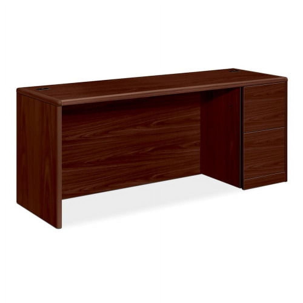 HON 10700 Series Right-Pedestal Credenza 72" x 24" x 29.5" - 2 x File ...