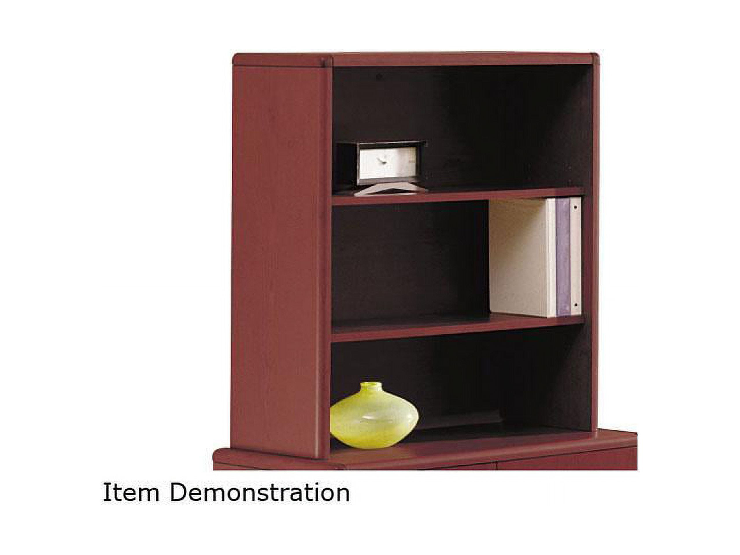 HON® 10700 Series Bookcase Hutch, 32.63w X 14.63d X 37.13h, Mahogany ...