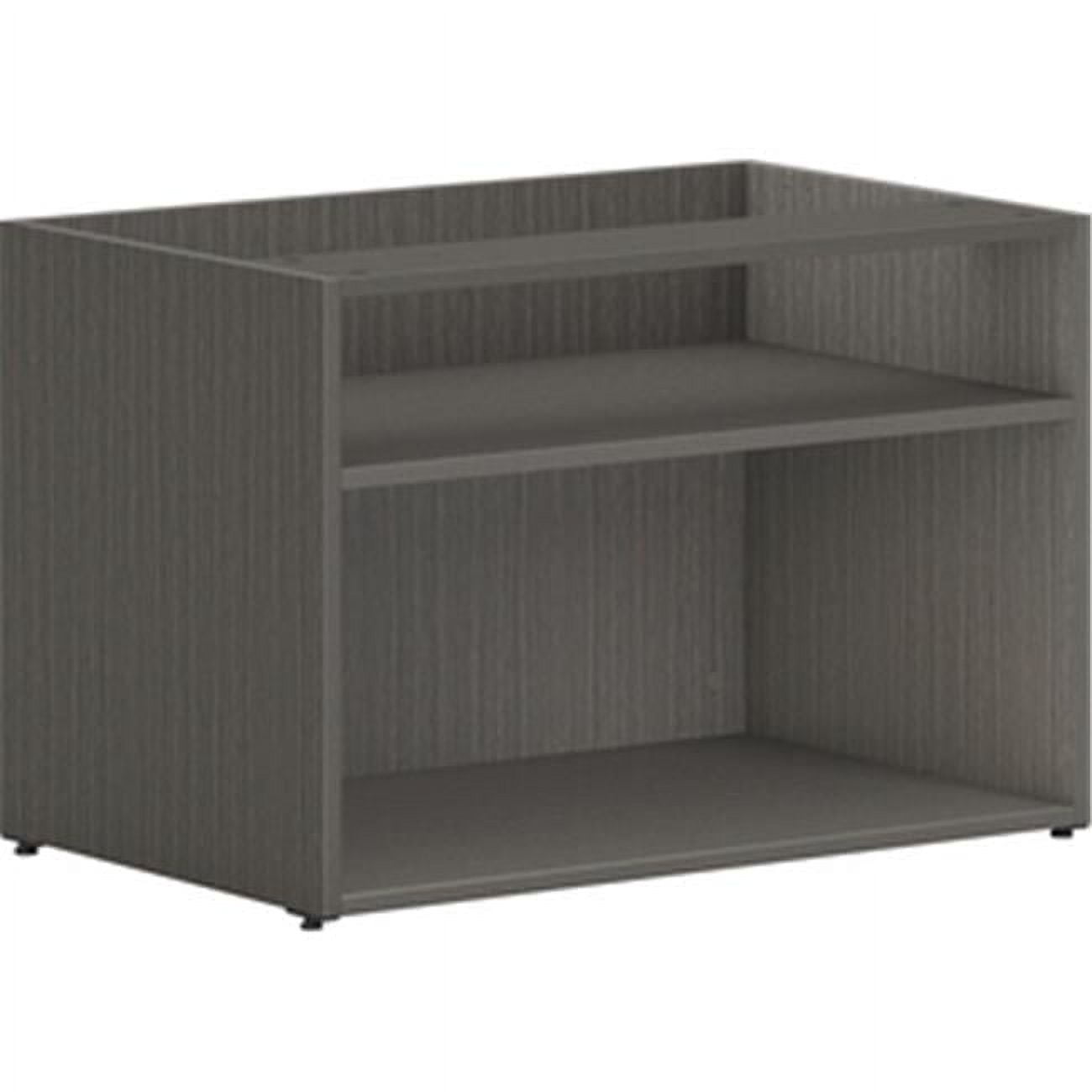 HON 30 in. Open Storage Credenza, Slate Teak - Walmart.com