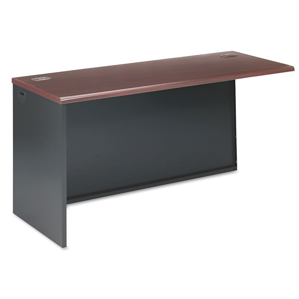 HON 38000 Series Return Shell Left 60w x 24d x 29-1/2h Mahogany ...