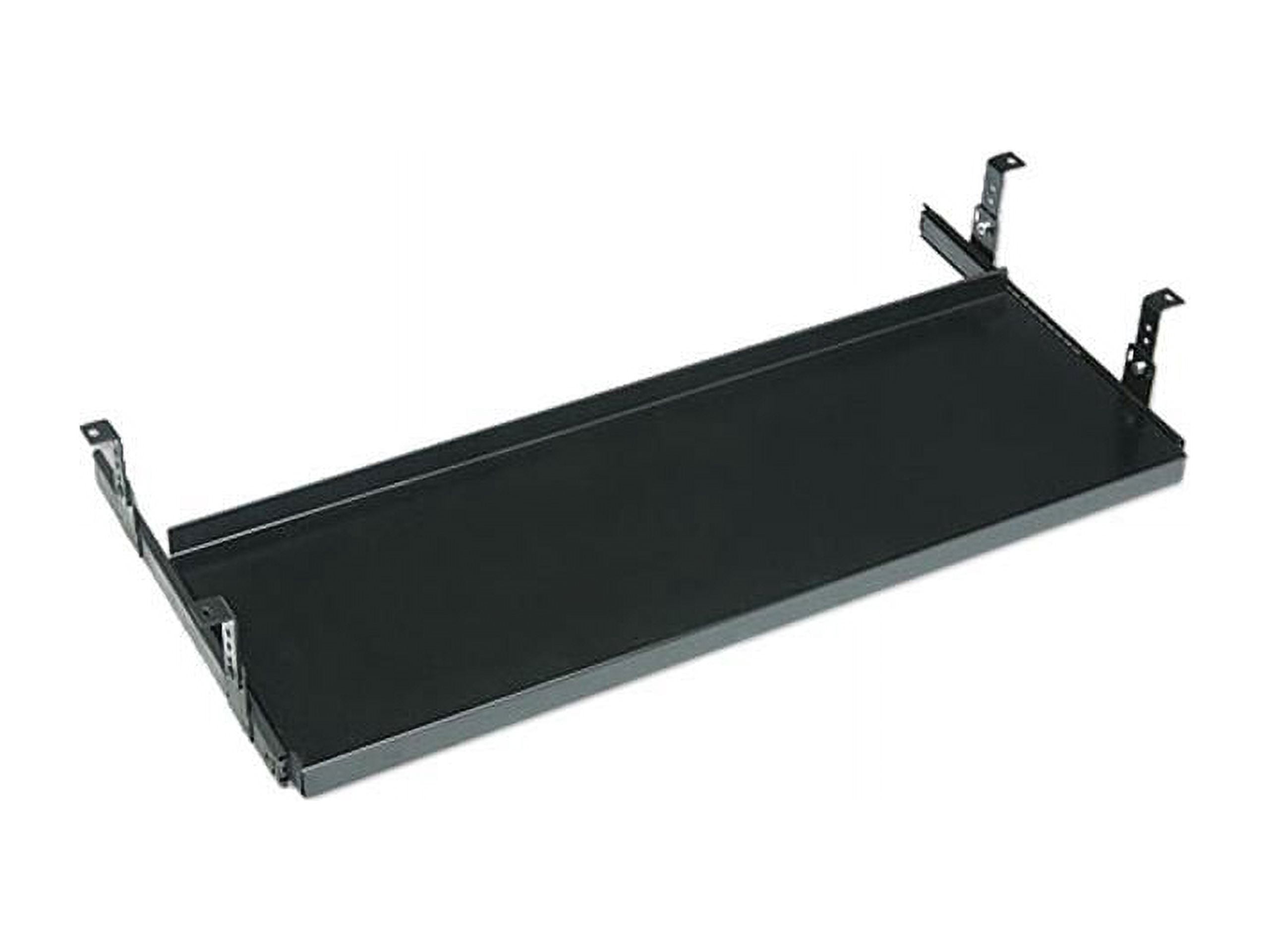 HON 4028P Retractable Keyboard Tray, Black & Gray - Walmart Business ...