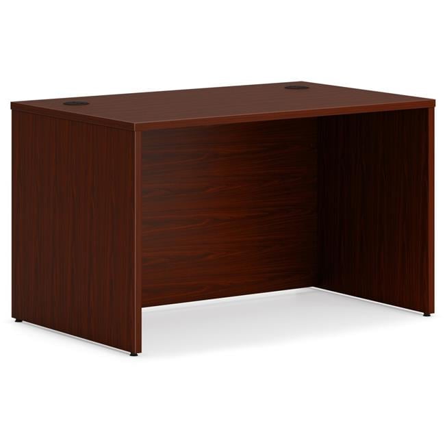 HON 48 in. Rectangle Shell Desk, Mahogany - Walmart.com
