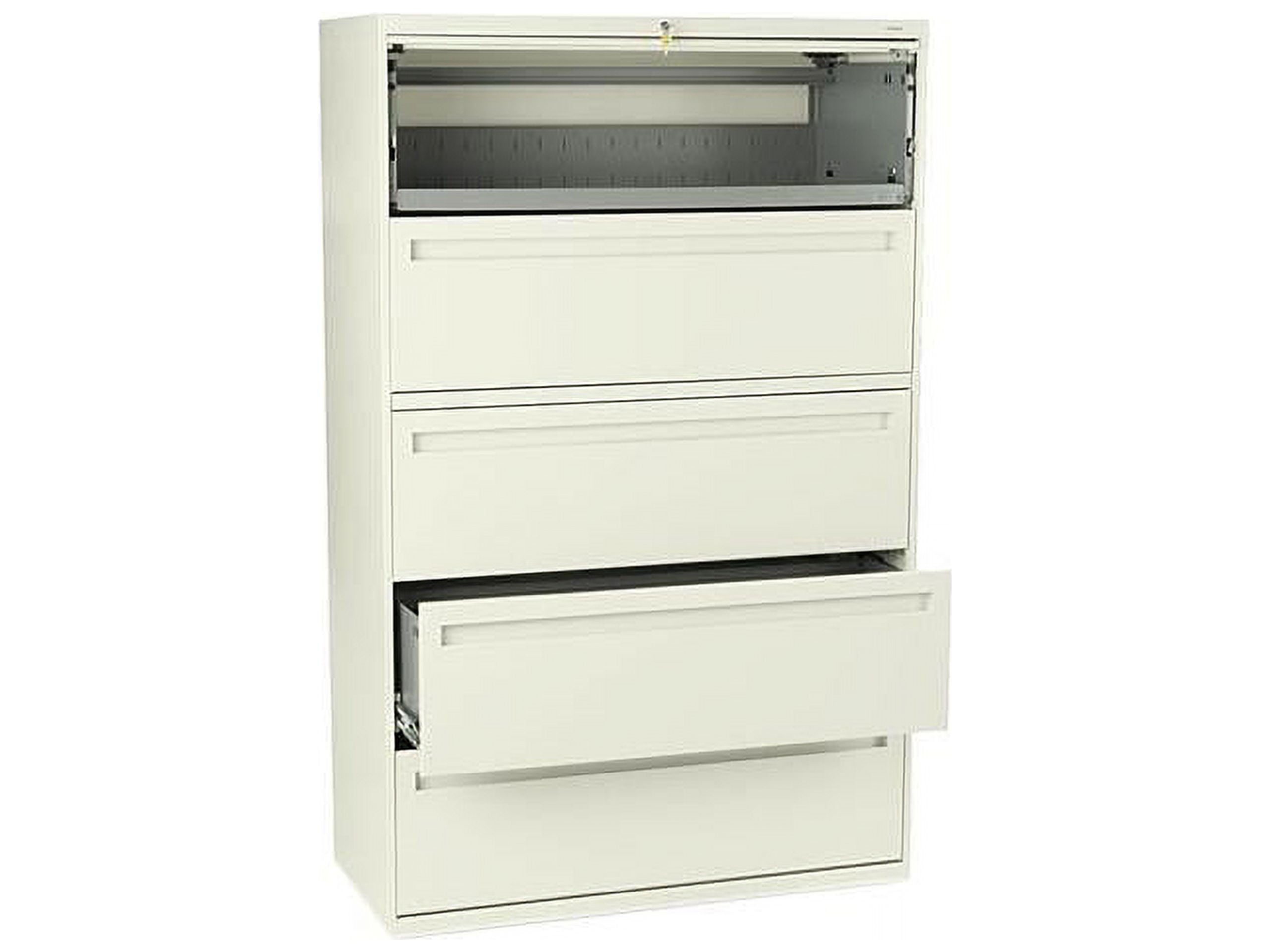 HON 795LL 700 Series Five-Drawer Lateral File w/Roll-Out & Posting ...