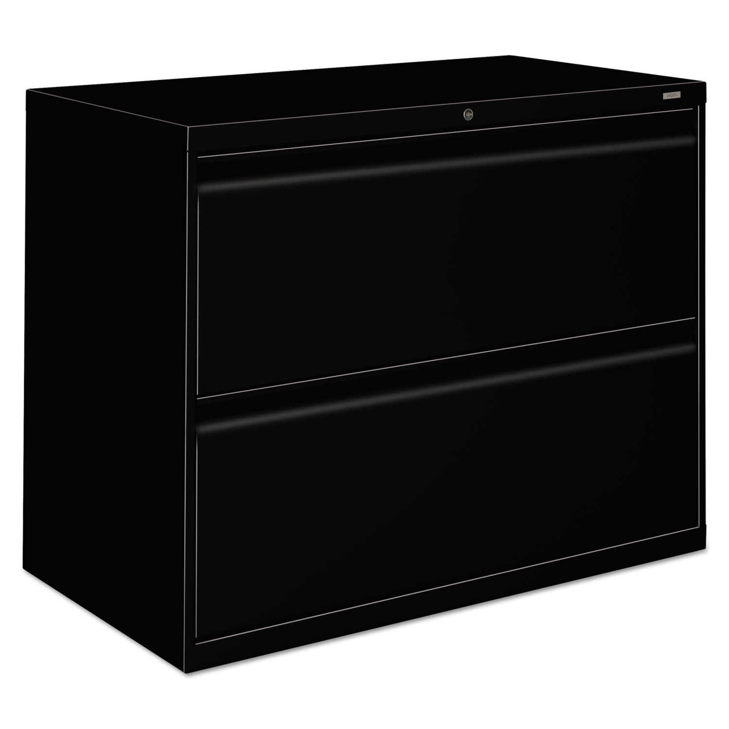 Hon 3 Drawer Lateral File Cabinet Black | Cabinets Matttroy
