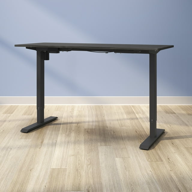 HON Basyx Commercial-Grade 60" Wide Electric Height Adjustable Desk ...