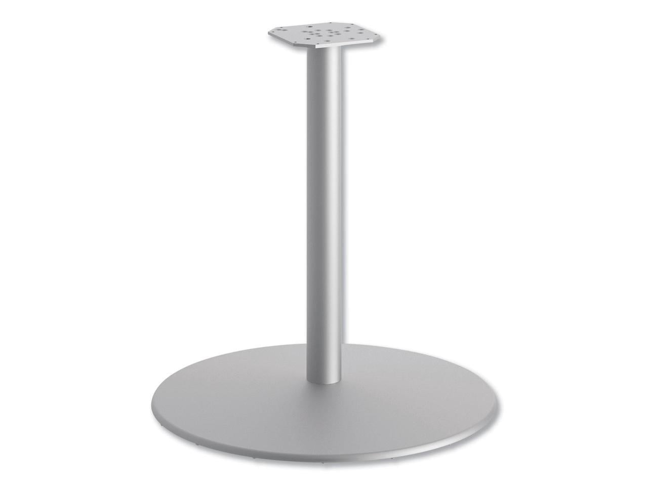 HON Between Round Disc Base for 30" Table Tops Textured Silver HONHBTTD30 - Walmart.com