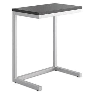 HON Cantilever Table, Black Finish Rectangle Top - Cantilever Base - 17 ...