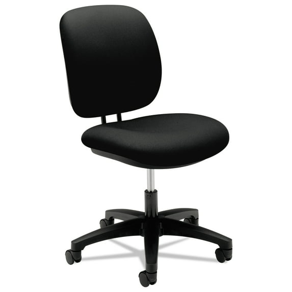 HON ComforTask Task Swivel Chair, Black - Walmart.com