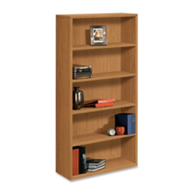 HON Company HON105535NN 5-Shelf Bookcase- w- Fixed Shelves- 36in.x13 ...