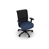 HON Volt Armless Task Stool Chair with Rolling Base and Office Desk ...