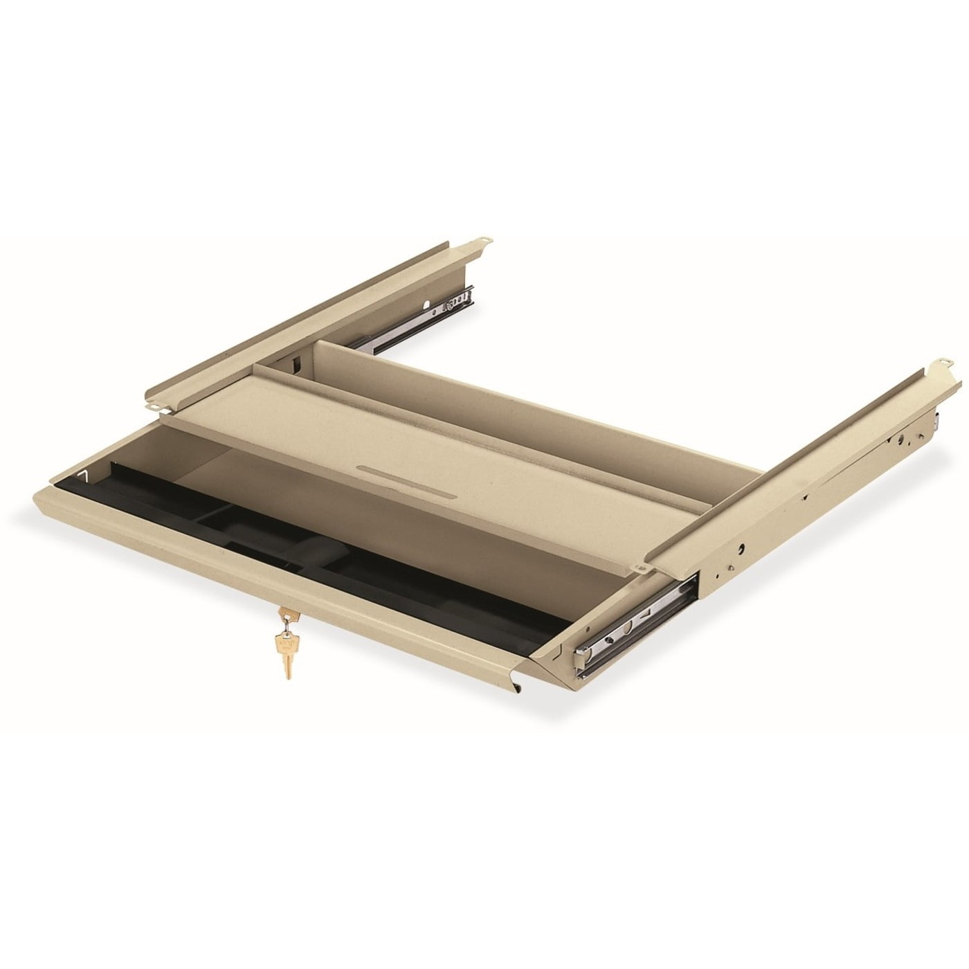HON Metal Center Drawer - 19" Width x 13" Depth x 2.4" Height - Metal ...