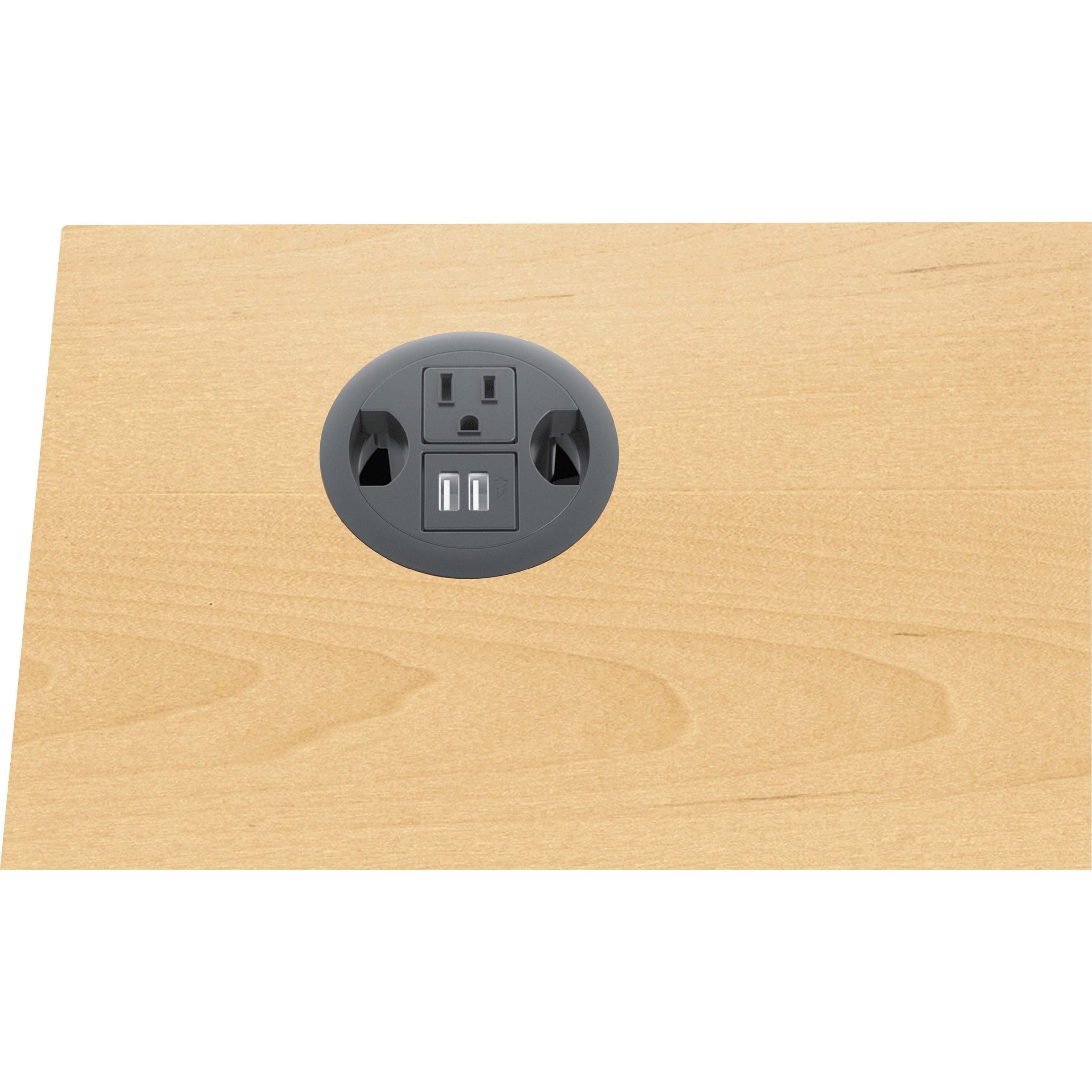 HON, HONHGRMTUSB2, HONHGRMTUSB2 3-Outlet Power/Data Outlet, Black ...