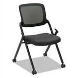 HON HVL304.VA10.T Mesh Back Nesting Chairs - Black (2/Carton) - Walmart.com