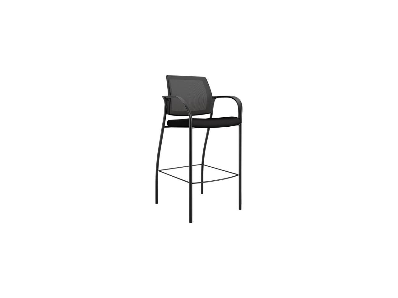 HON IC108IMCU10 Ignition Cafe-Height Stool - Black Seat - Walmart.com