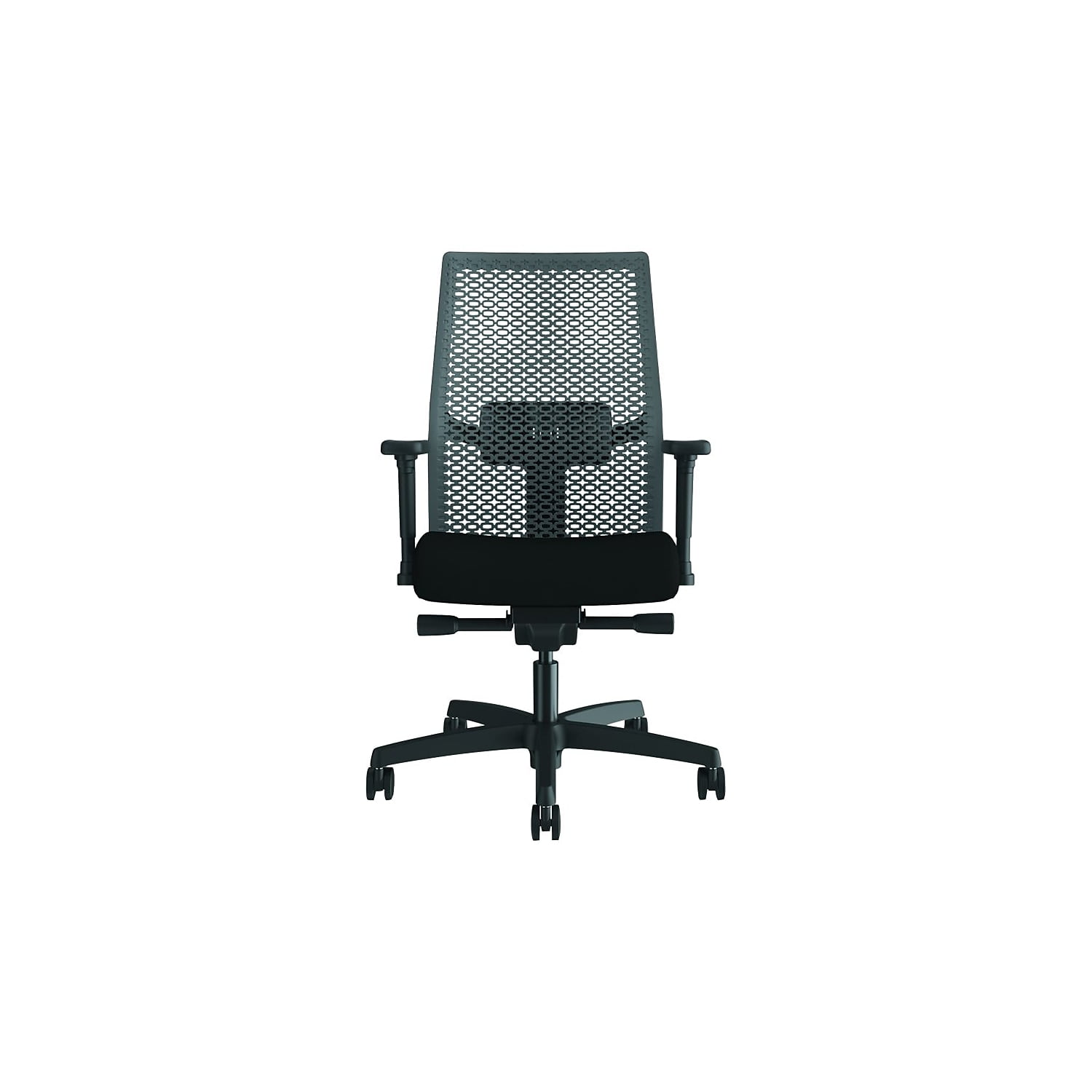 HON Ignition 2.0 Mesh Back Vinyl Task Chair Black (HIWMRAK2A0SU10B ...