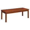HON Laminate Occasional Table, Rectangular, 48w x 20d x 16h, Cognac ...