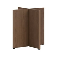 32"H C-Channel Open Flared Fixed Height Leg for 30"D Workbench, 1 Leg ...