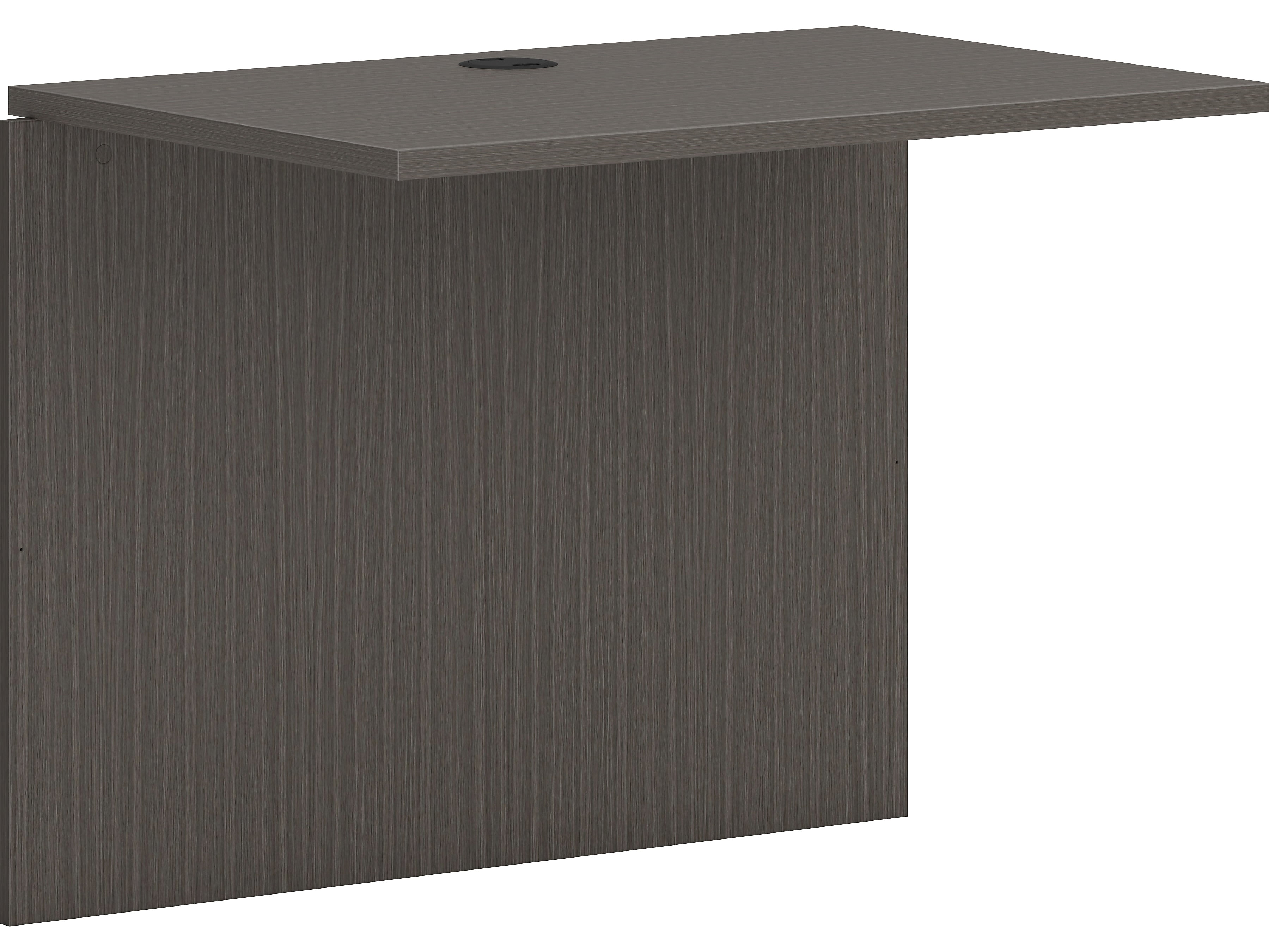 HON Mod 36" Bridge Desk Slate Teak LB3624LS1 - Walmart.com