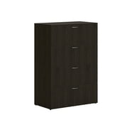HON 3 Drawers Vertical Lockable Filing Cabinet, Brown - Walmart.com