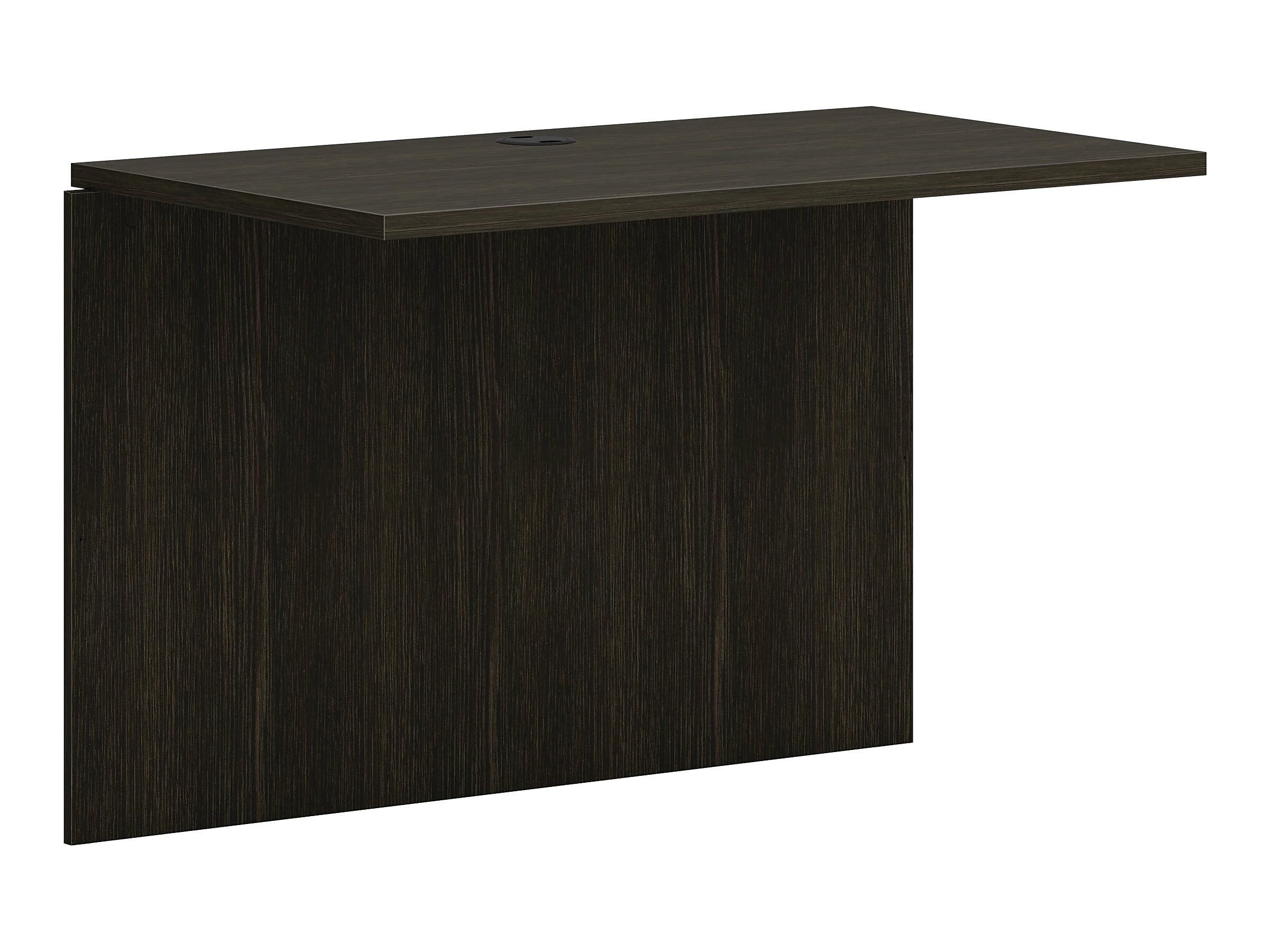HON Mod 42" Desk Returns Java Oak LB4224LJ1 - Walmart.com