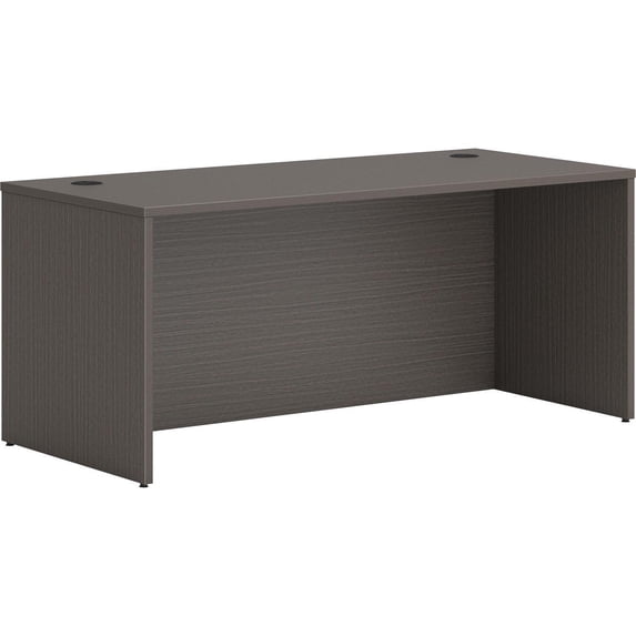 "HON Mod Furniture Desk, 66"" Credenza Shell in Slate Teak Finish ...