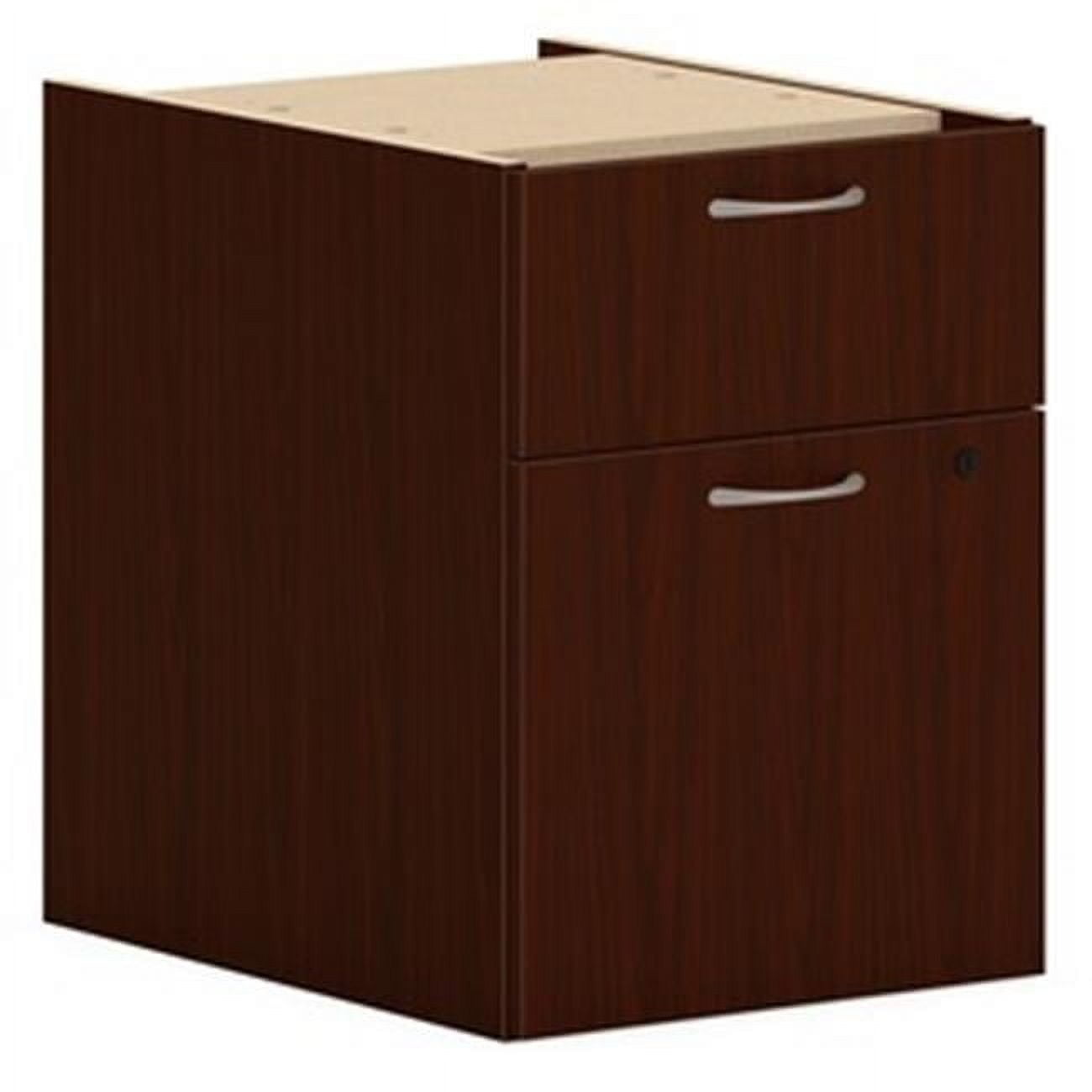 HON Mod Desk Collection Hanging Pedestal - Mahogany - 15 x 20 x 20 in ...