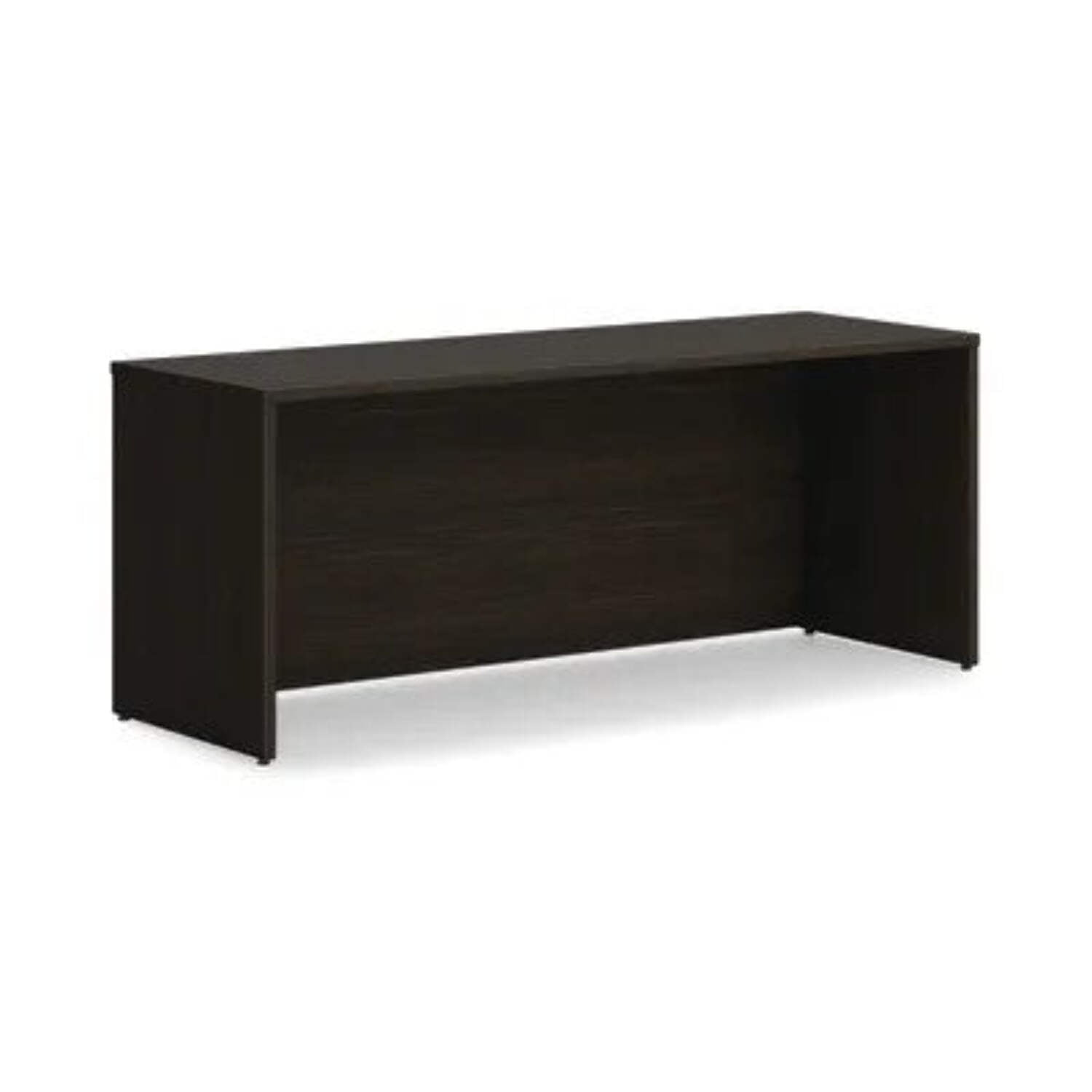 HON Mod Desk Shell | 72"W x 30"D | Java Oak Finish - Walmart.com