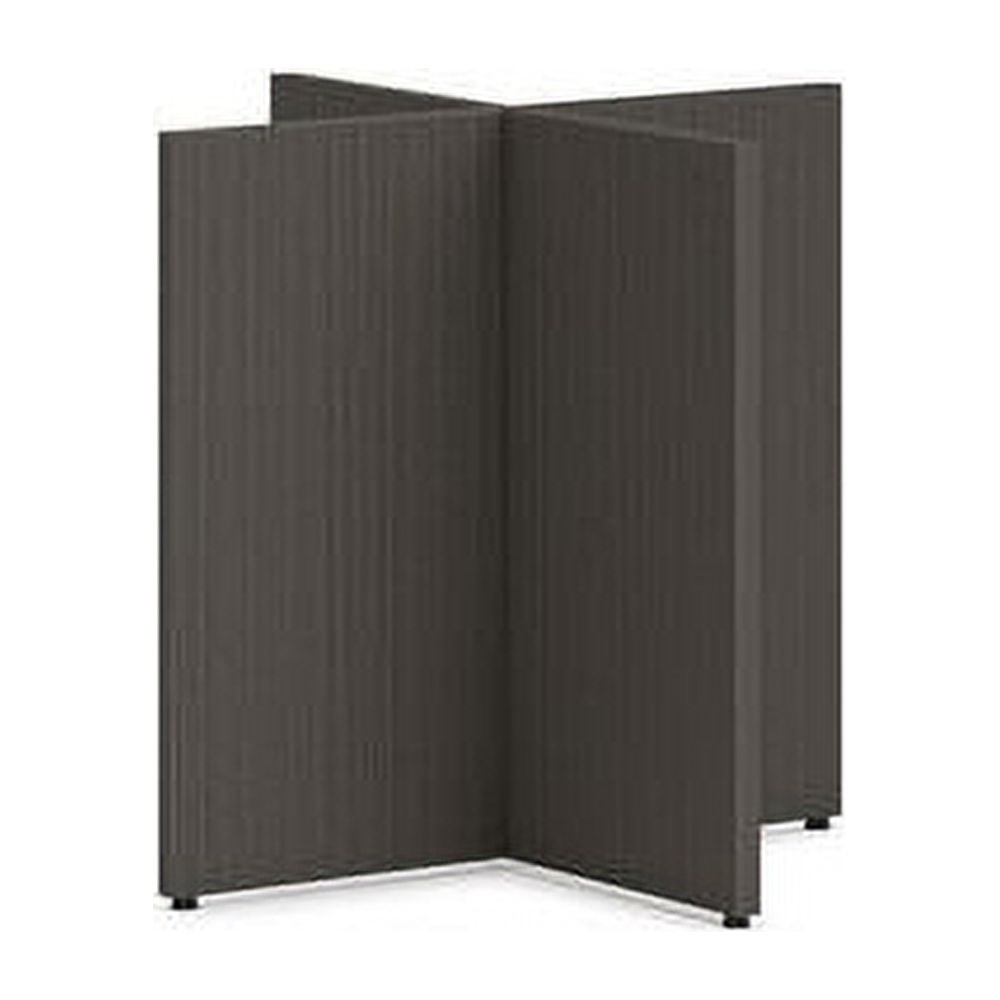 HON Mod X-Base - For 48" Conference Top Finish: Slate Teak Laminate ...